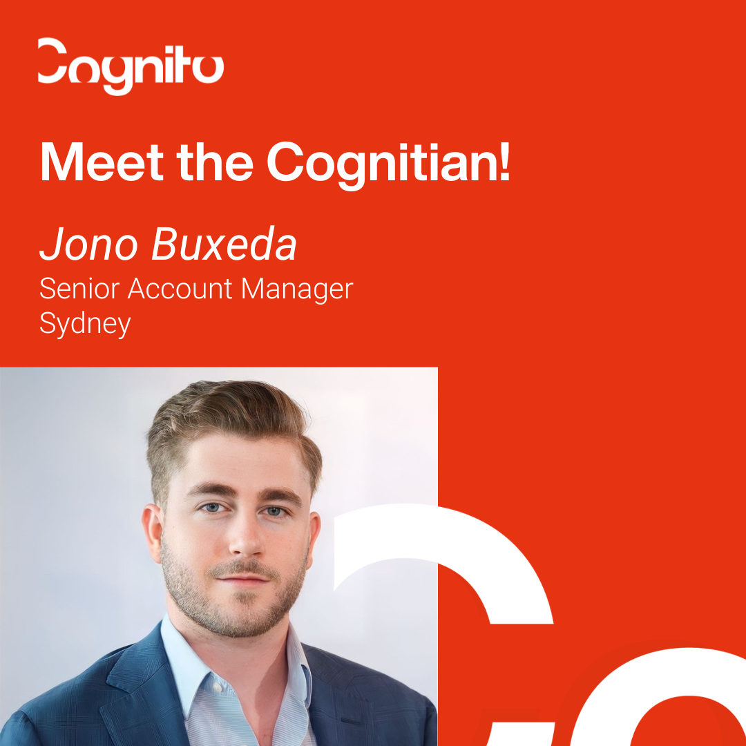 Meet the Cognitian: Jono Buxeda, Senior Account Manager in Sydney | Cognito