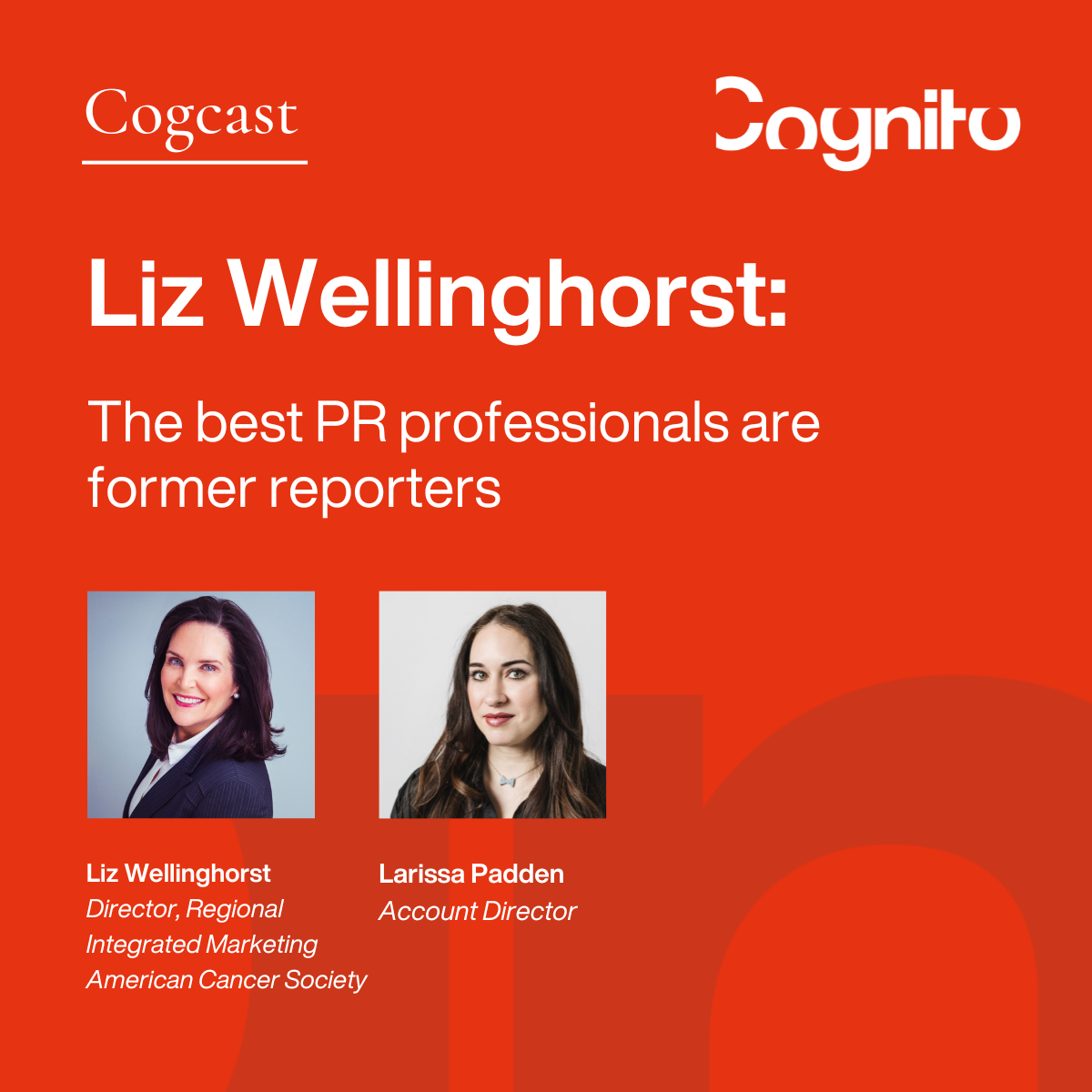 Liz Wellinghorst: The best PR professionals are former journalists ...